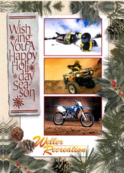 Snowmobile Campaign Example using Send Out Cards