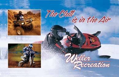 Snowmobile Campaign Example using Send Out Cards
